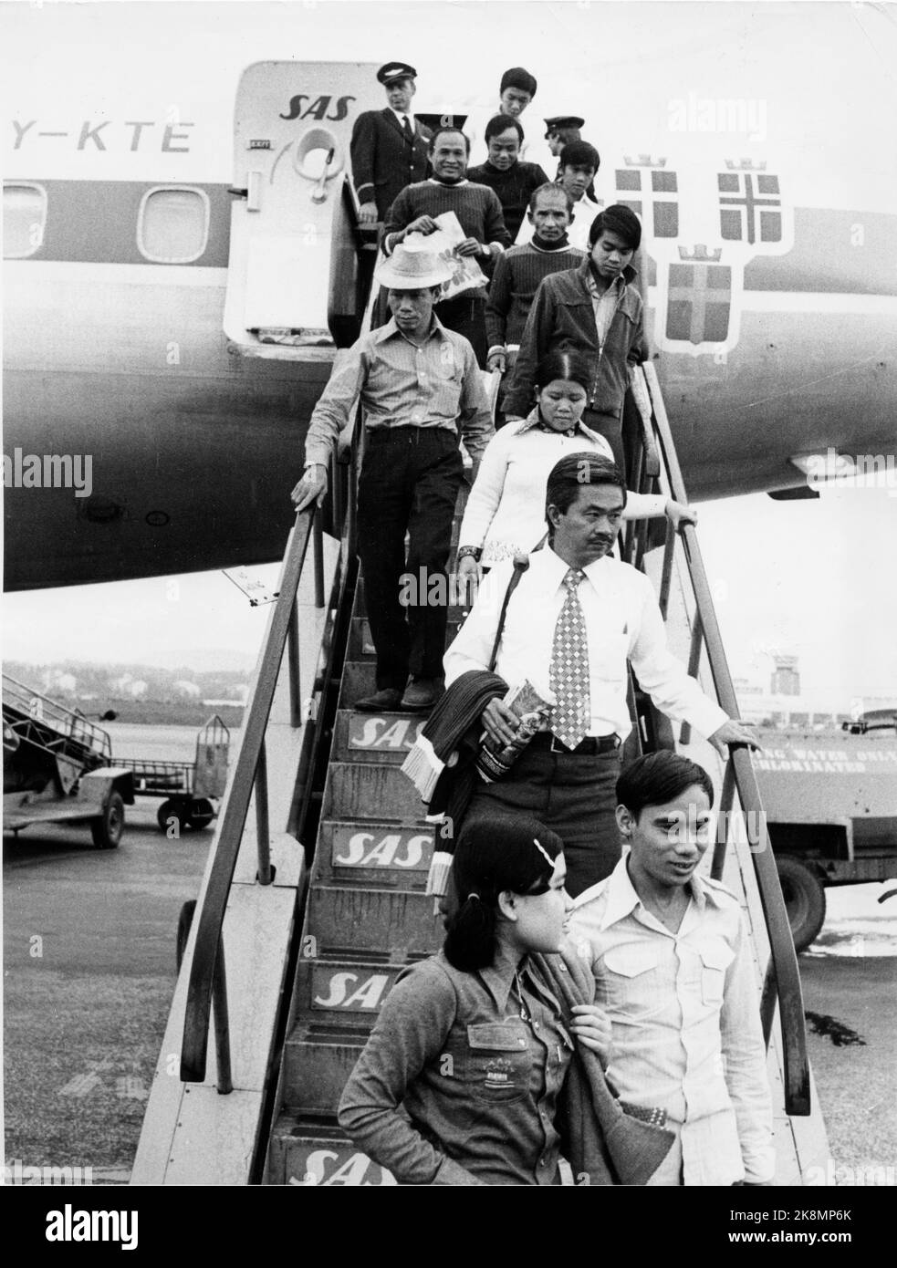 Vietnamese refugees Black and White Stock Photos & Images - Alamy