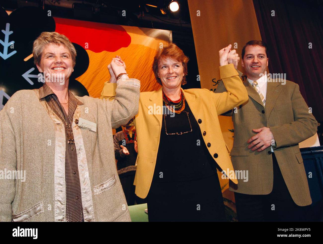 Party leader anne enger lahnstein odd roger enoksen ntb photo hi-res ...