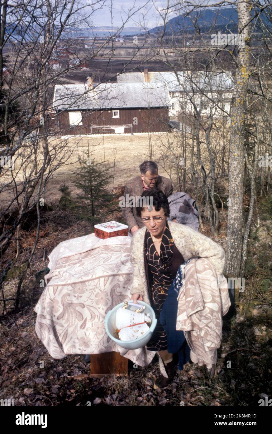 Rissa in Sør-Trøndelag 19780501: A clay race of over 400 acres swept 8 ...