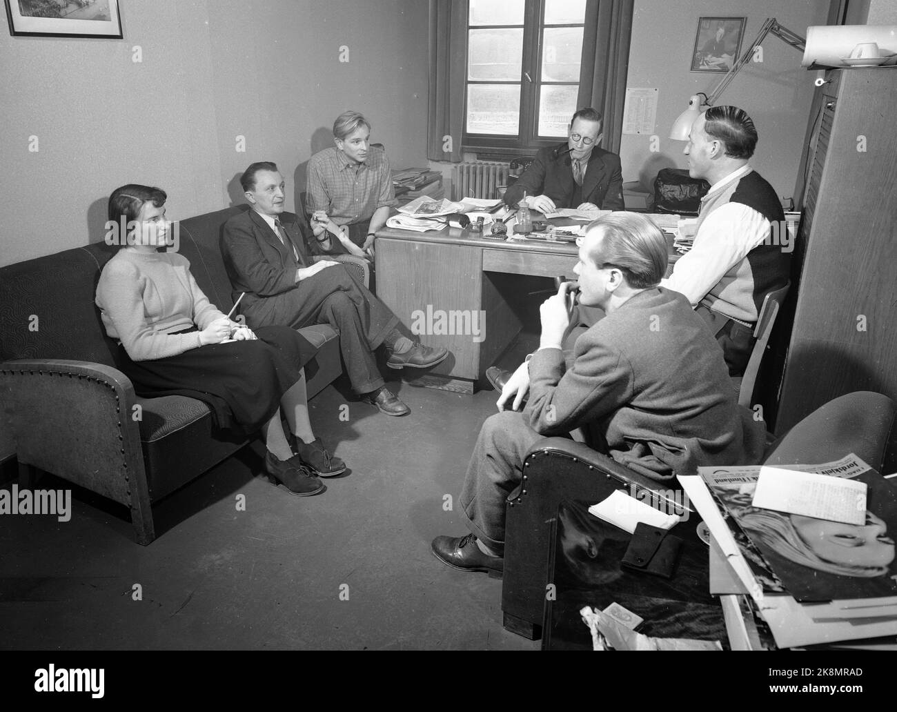 Oslo 1950 The weekly magazine "Current" is five years old, the first ...