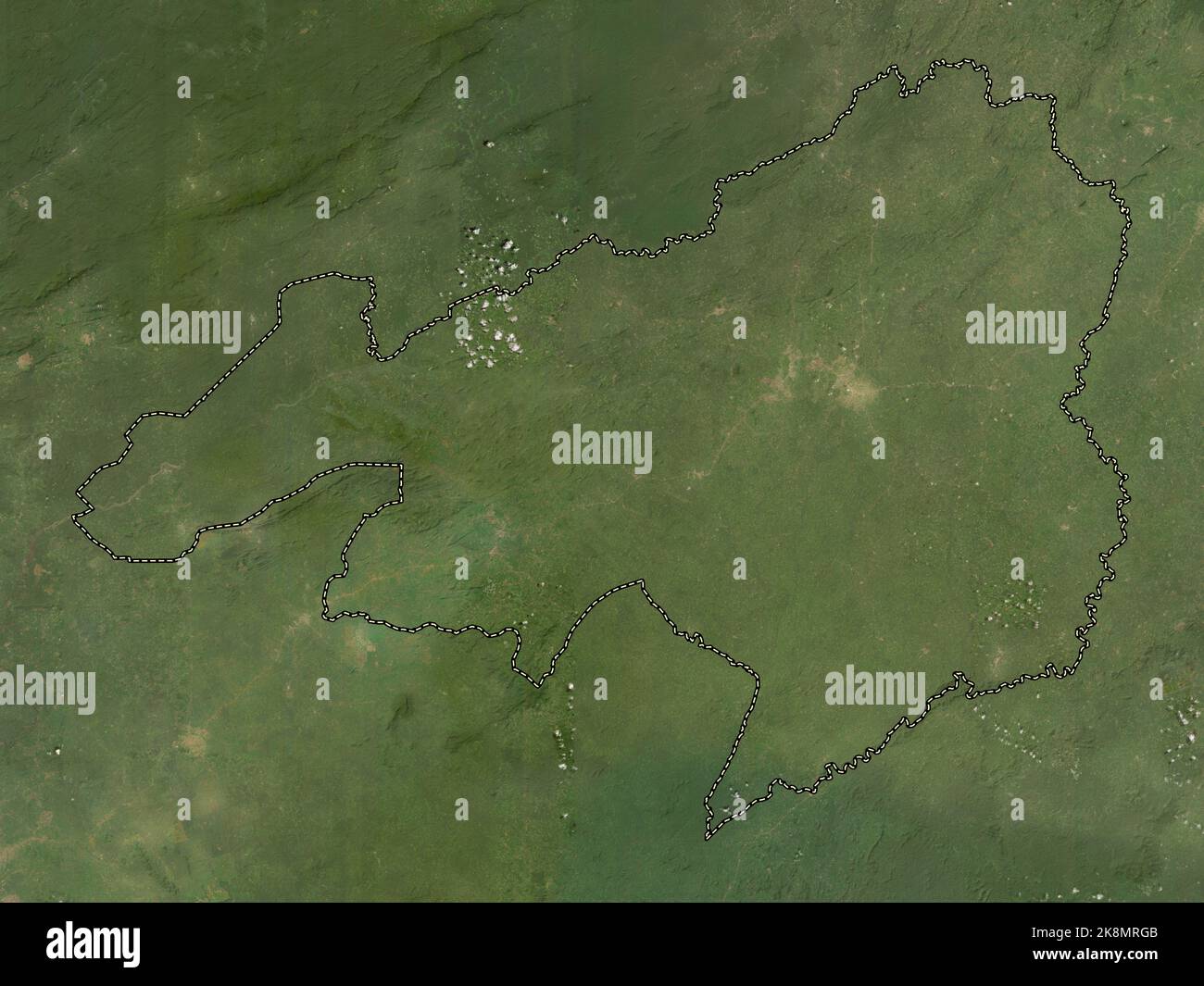 Bong, county of Liberia. High resolution satellite map Stock Photo - Alamy