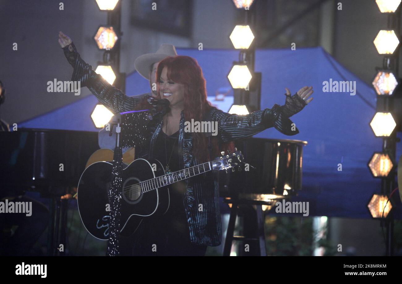 New York, USA. 24th Oct, 2022. (NEW) Wynonna Judd performs live at NBC ...