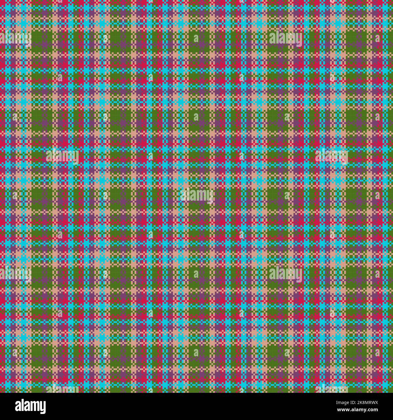 Decorative tartan geometric tiles pattern illustration Stock Vector ...