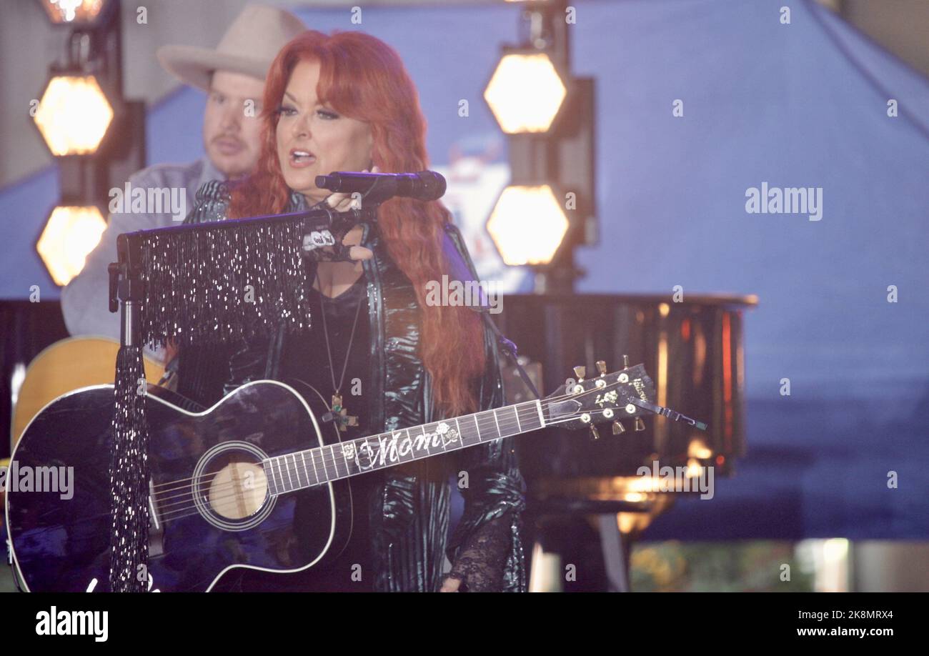 New York, USA. 24th Oct, 2022. (NEW) Wynonna Judd performs live at NBC ...