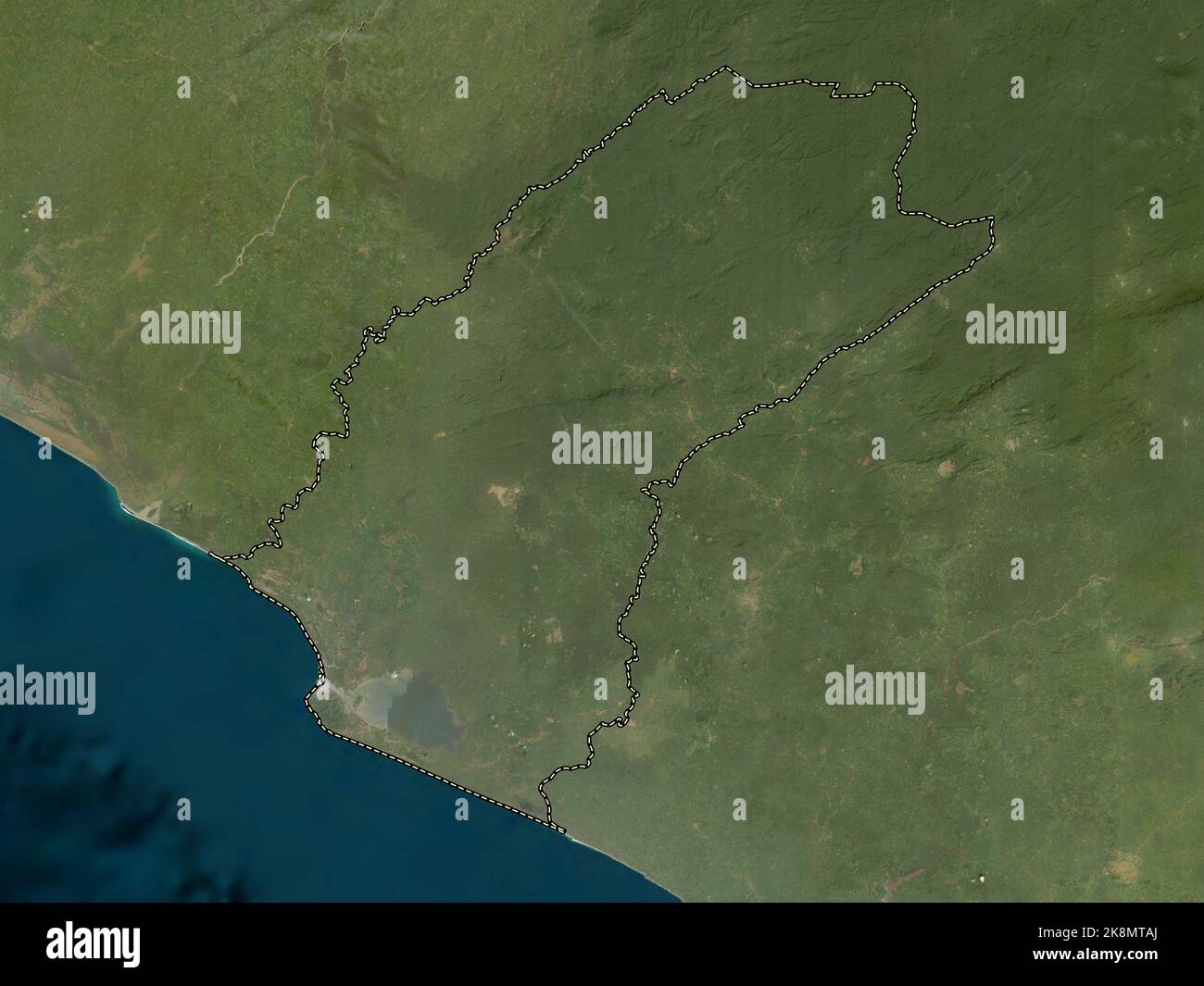 Liberia map grand cape mount