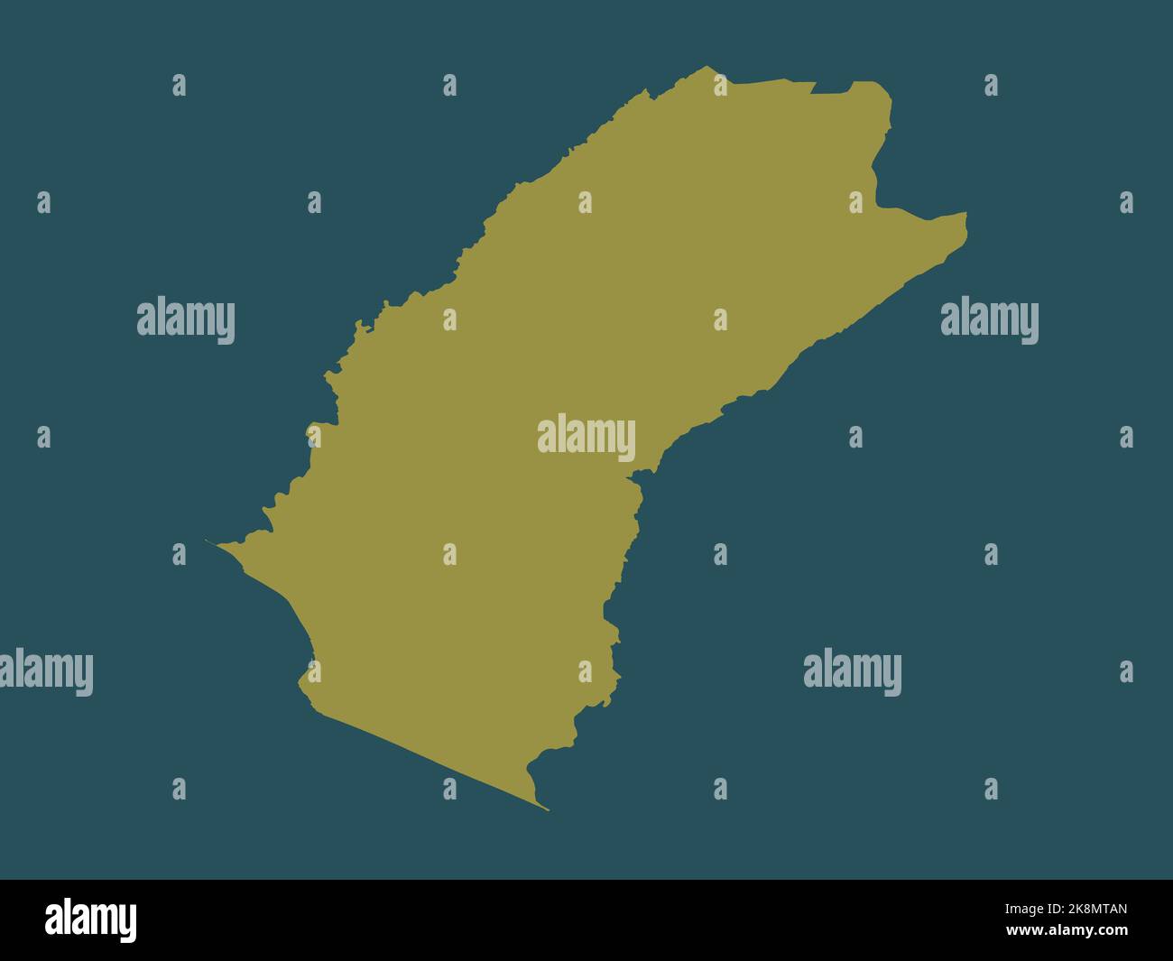 Grand Cape Mount, county of Liberia. Solid color shape Stock Photo - Alamy
