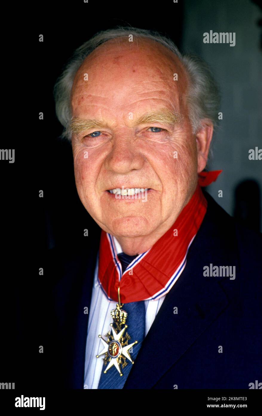 Oslo on May 27, 1988. Henki Kolstad with Sverre Anker Ousdal. Photo ...