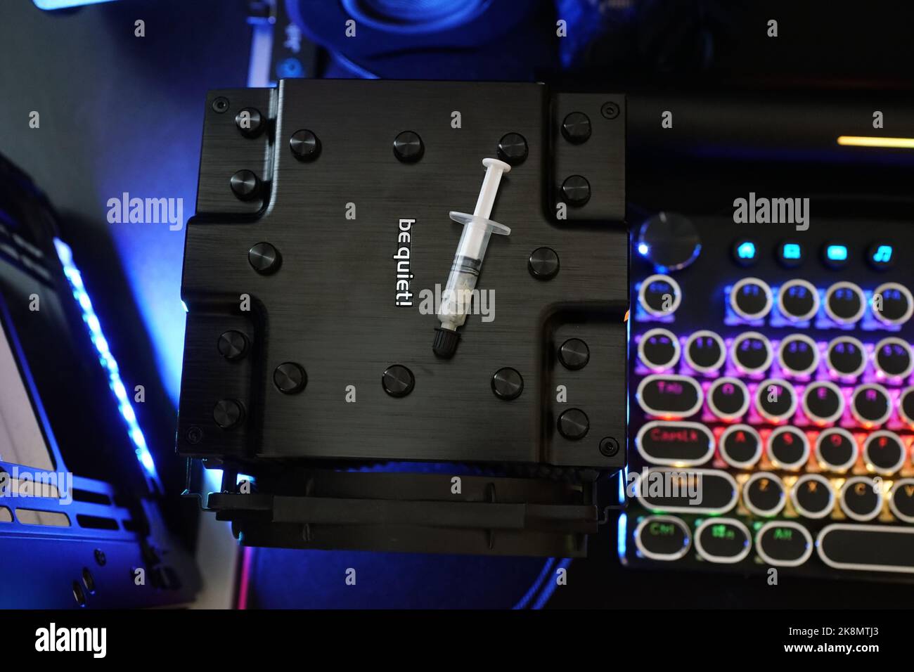 A PC cooler with thermal paste applicator in Manchester, UK Stock Photo ...