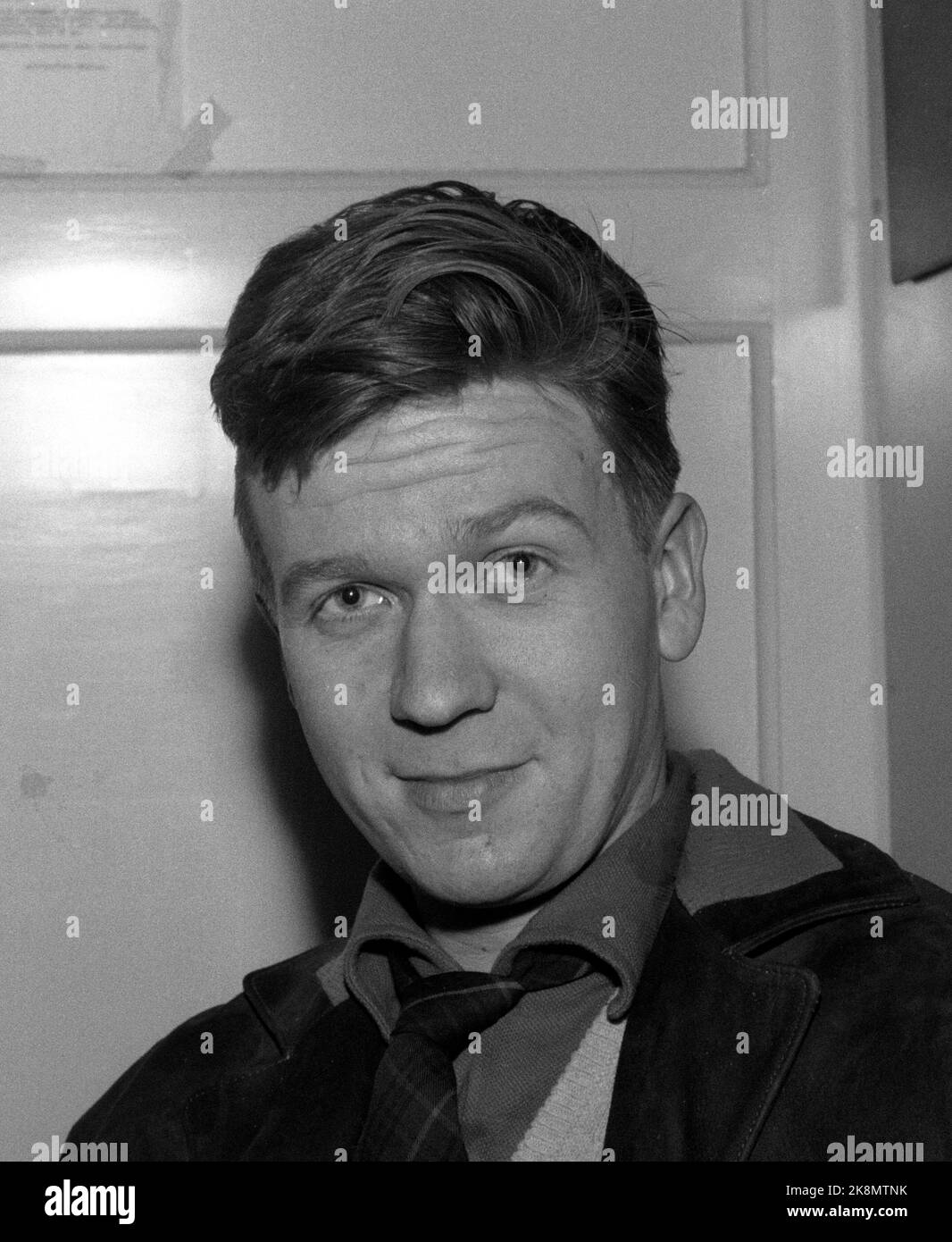 Oslo January 1962 Harald Heide Steen jr. Actor / employee of NRK ...