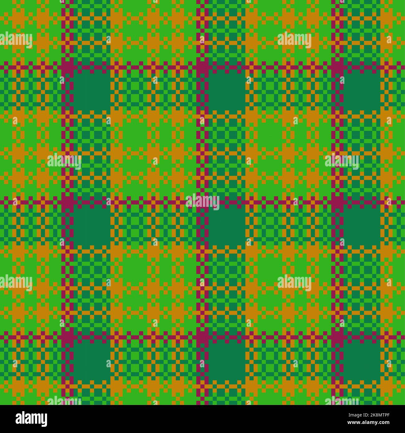 Decorative tartan geometric tiles pattern illustration Stock Vector ...
