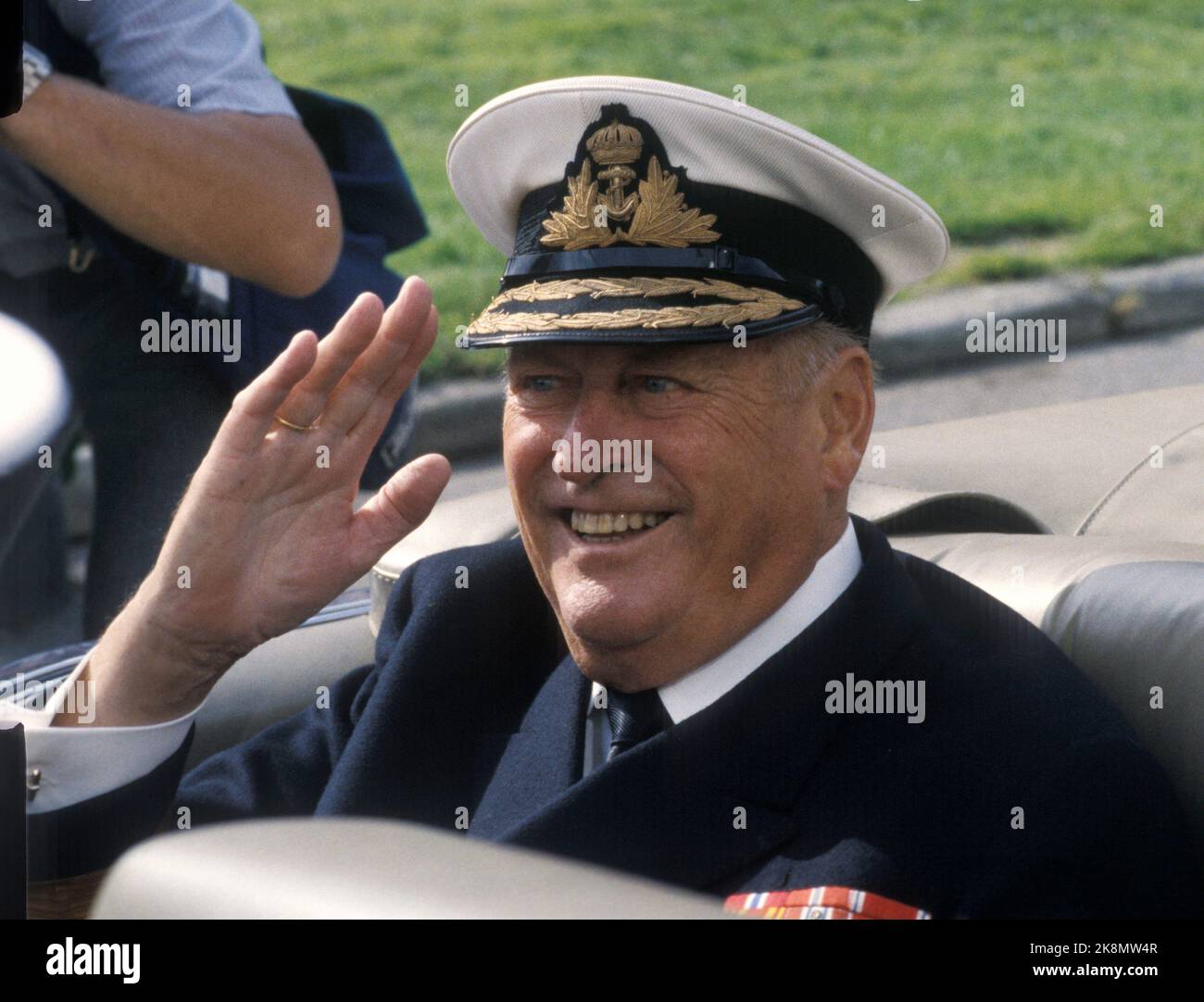 Tromsø 1982: King Olav's anniversary trip in connection with his 25th ...