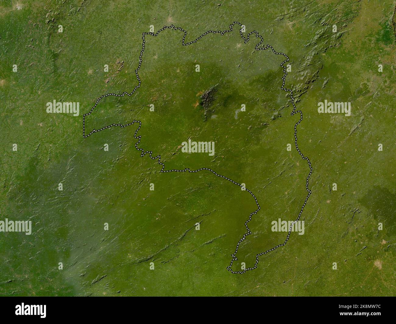 Lofa, county of Liberia. Low resolution satellite map Stock Photo - Alamy