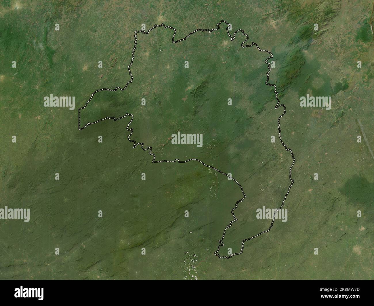 Lofa, county of Liberia. High resolution satellite map Stock Photo - Alamy