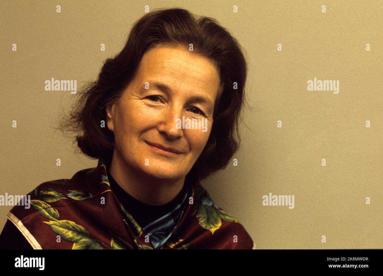 Oslo 1975 Professor Eva Nordland Photo: Arild Hordnes / NTB / NTB Stock ...