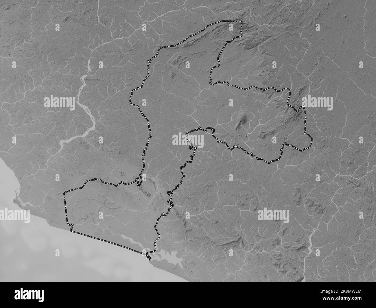 Margibi county liberia grayscale Black and White Stock Photos & Images ...