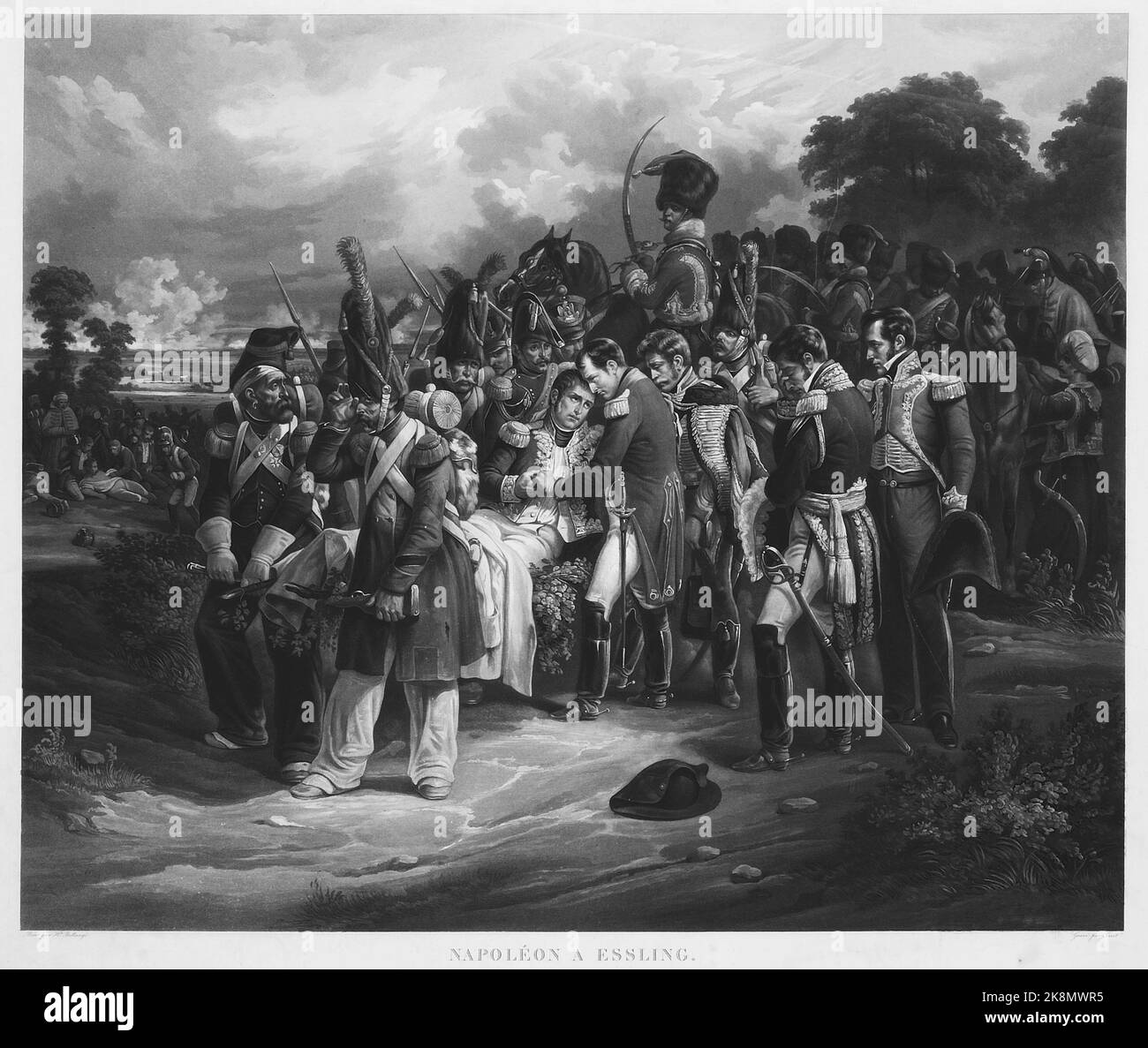 Jean-Pierre Marie Jazet French school Fatality of General Lannes in ...