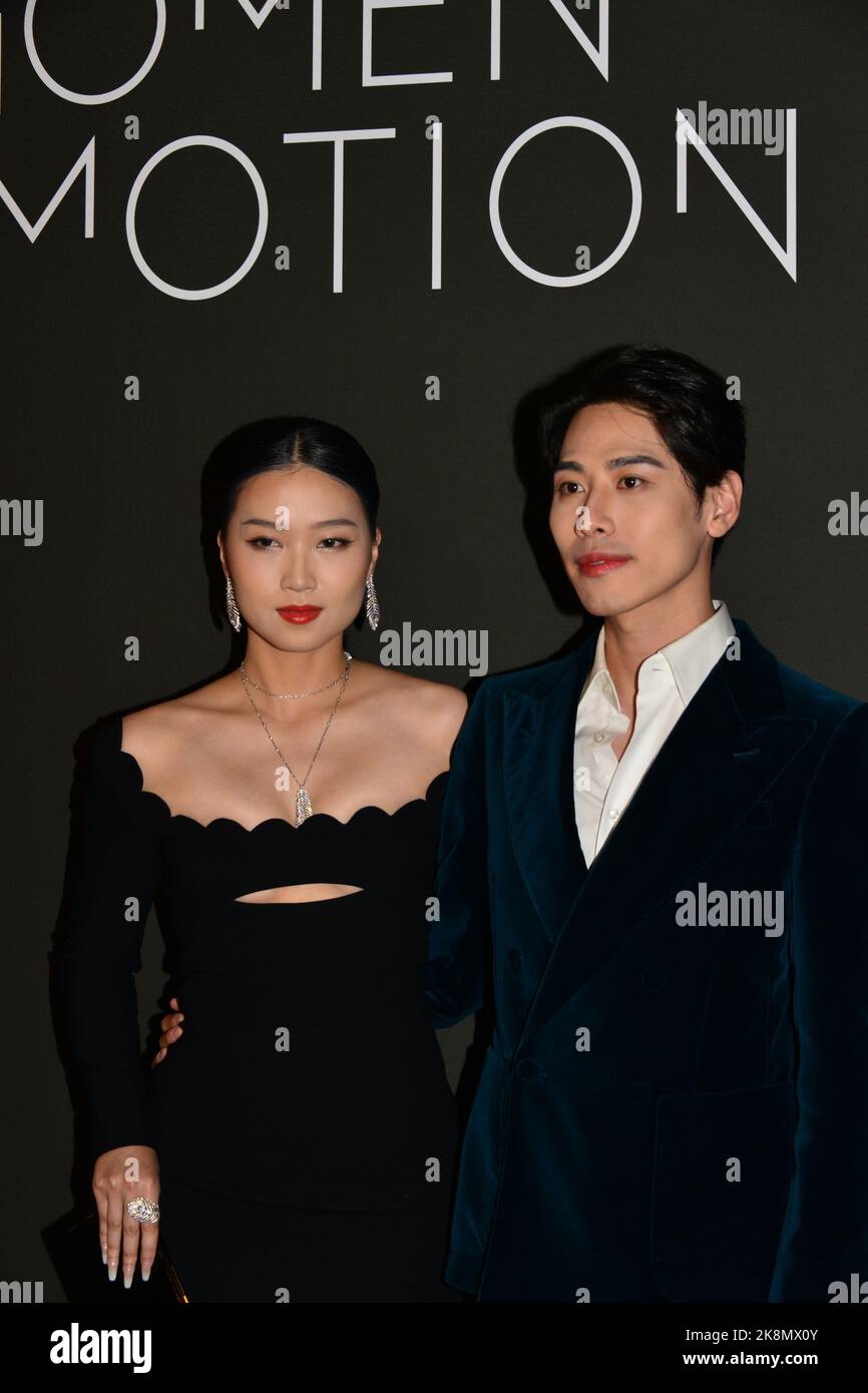 The Chinese duo Aha Lolo: Meng Zhang and Pablo Zhang Photocall of the ...