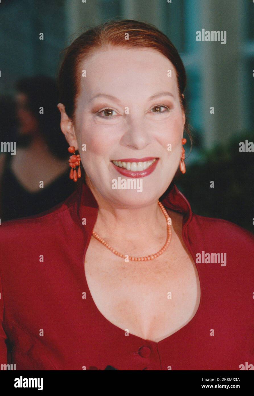 Portrait of the French actress Bernadette Lafont. Cabourg Film Festival ...