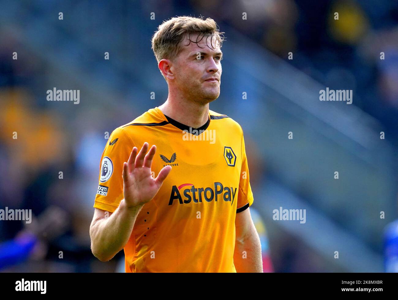 File photo dated 23-10-2022 of Nathan Collins, who blasted Wolves as a ...
