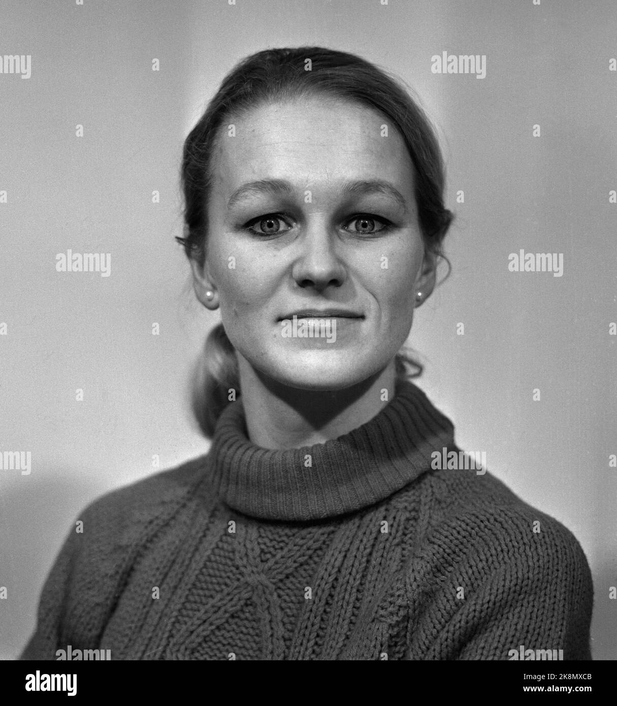 Oslo February 2, 1971. Ballet dancer Anne Borg takes over as head of ...