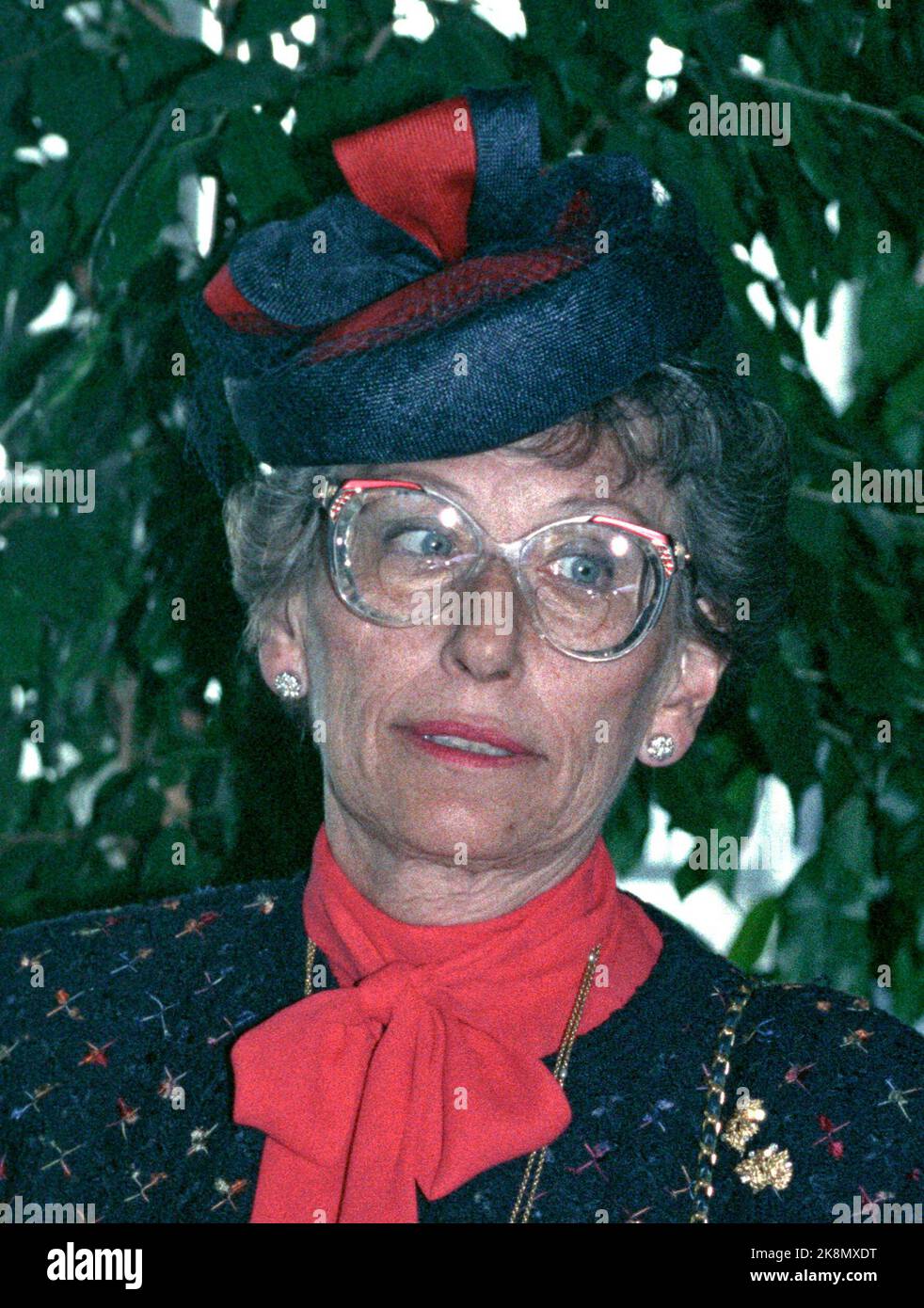 Per lochen the norwegian royal house hats glasses alone portrait hi-res ...