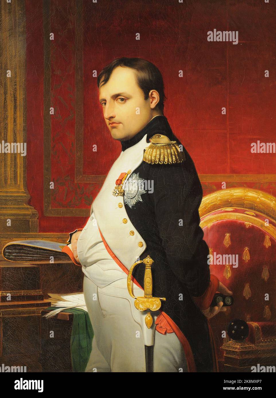 Paul Delaroche (1797-1856) French school Delaroche, Portrait of ...