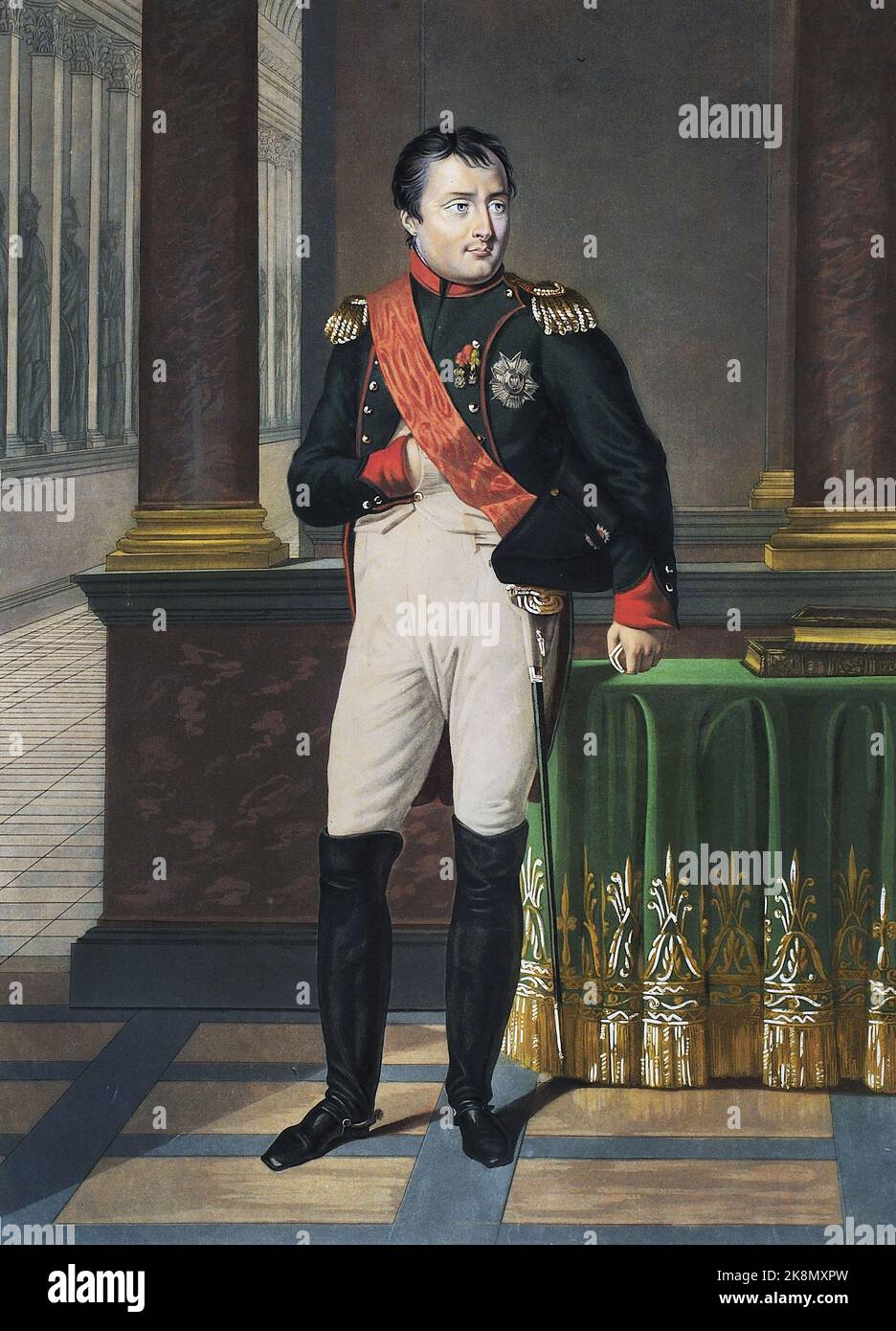 Edouard Detaille French school Portrait of General Bonaparte ...