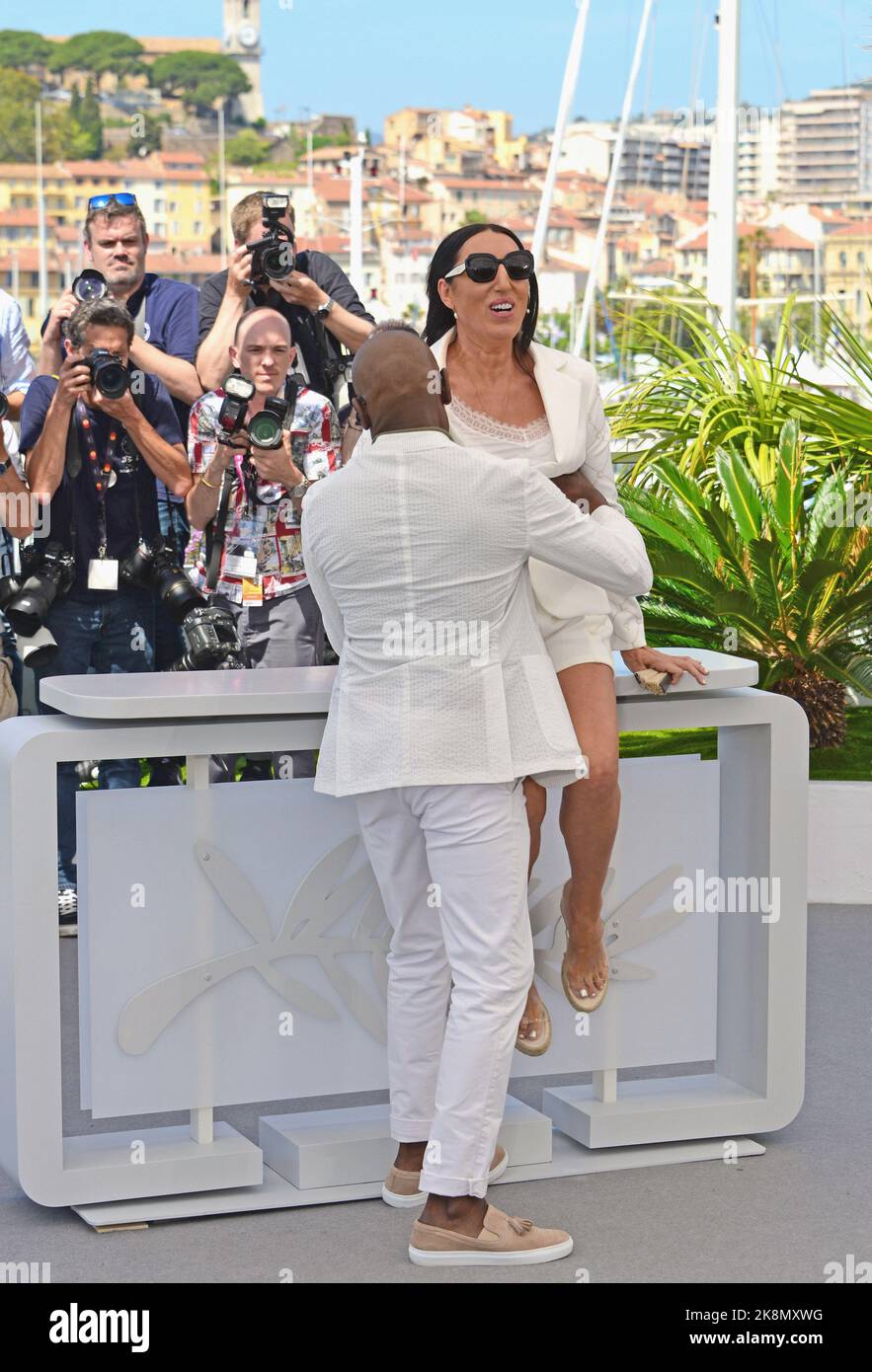 Lucien Jean-Baptiste, Rossy de Palma Photocall of the jury 'Caméra d'Or ...