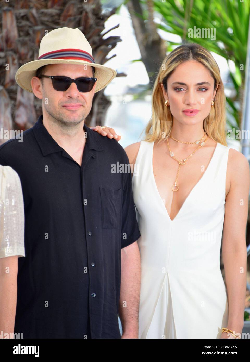 Denise Capezza (dressed by Giorgio Armani), Yorgos Pirpassopoulos ...