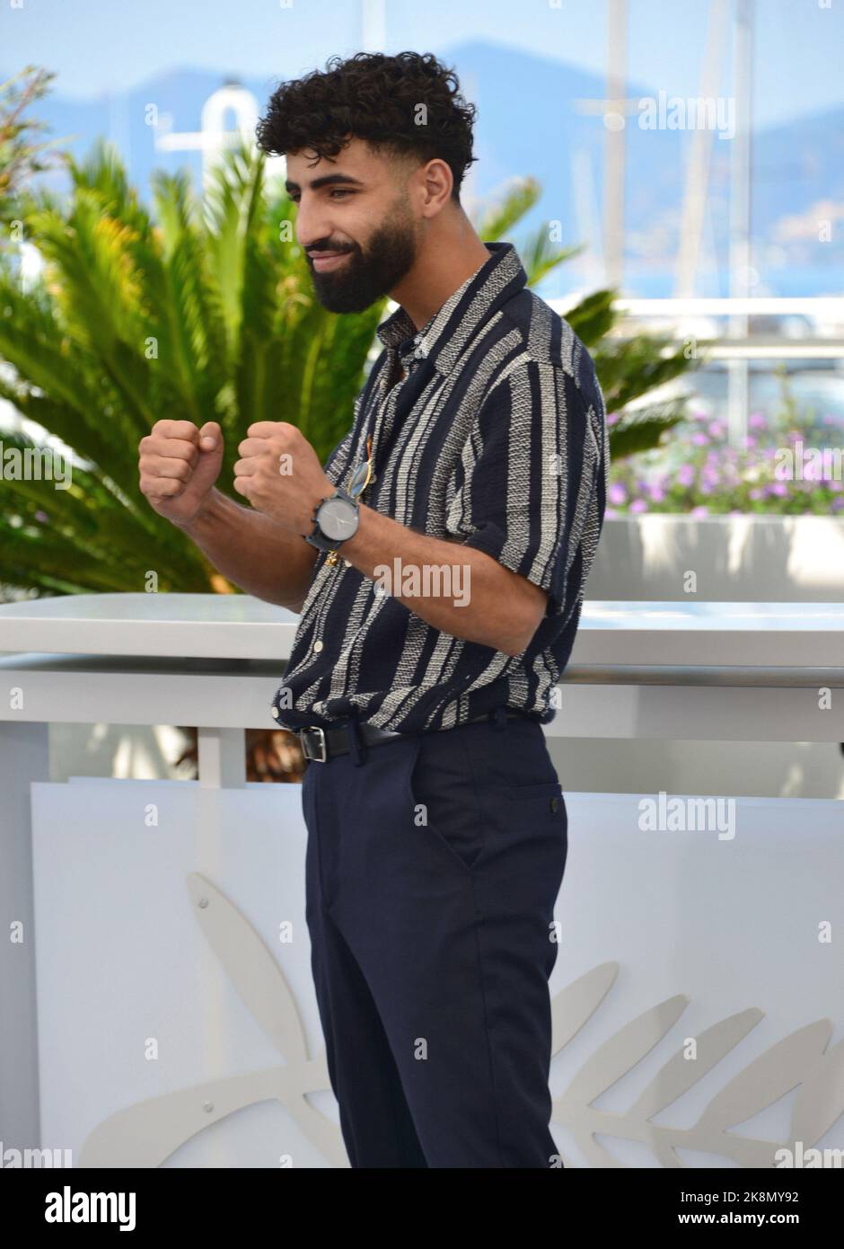Aboubakr Bensaihi Photocall of the film 'Rebel' ('The Blue Caftan ...