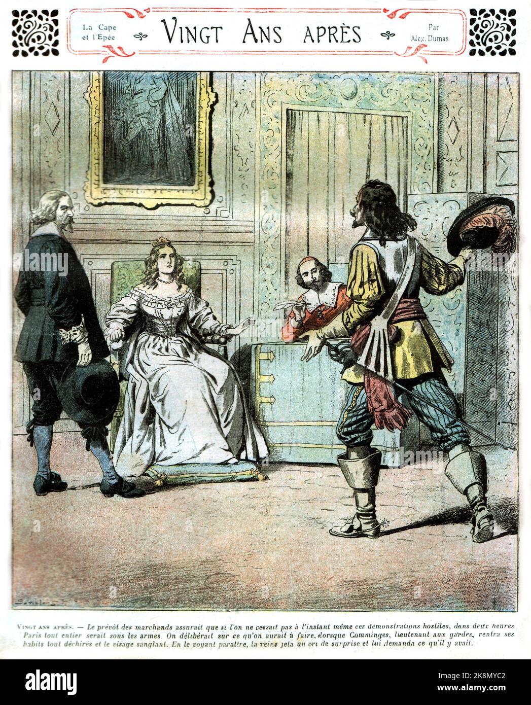 Twenty Years After' (French: Vingt ans après), sequel to The Three ...