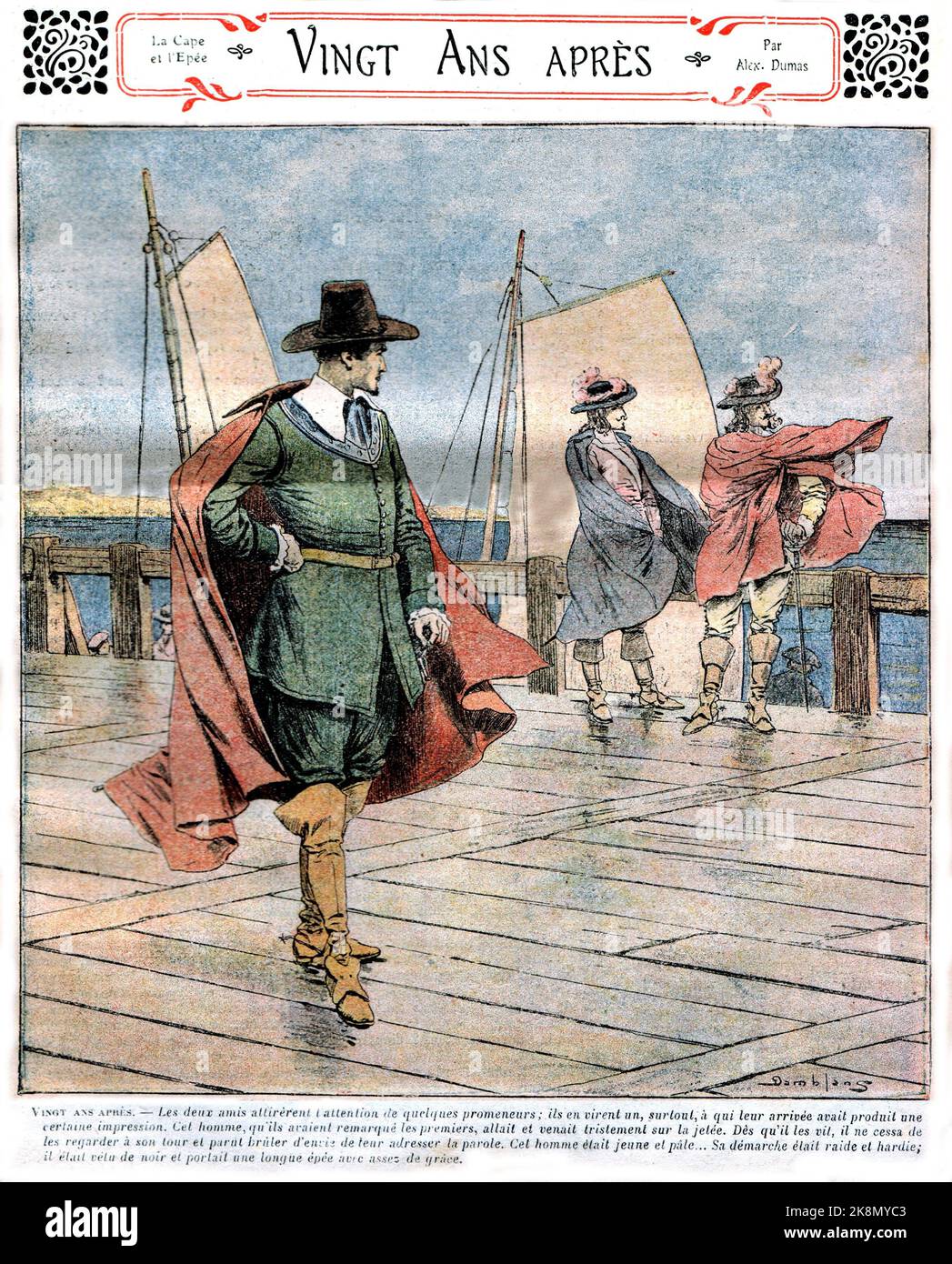 Twenty Years After' (French: Vingt ans après), sequel to The Three ...