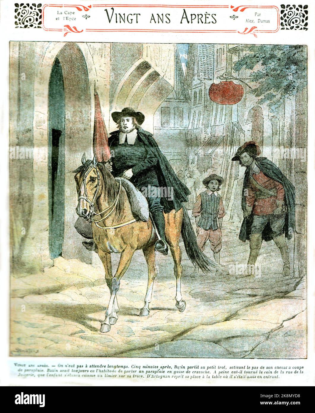 Twenty Years After' (French: Vingt ans après), sequel to The Three ...