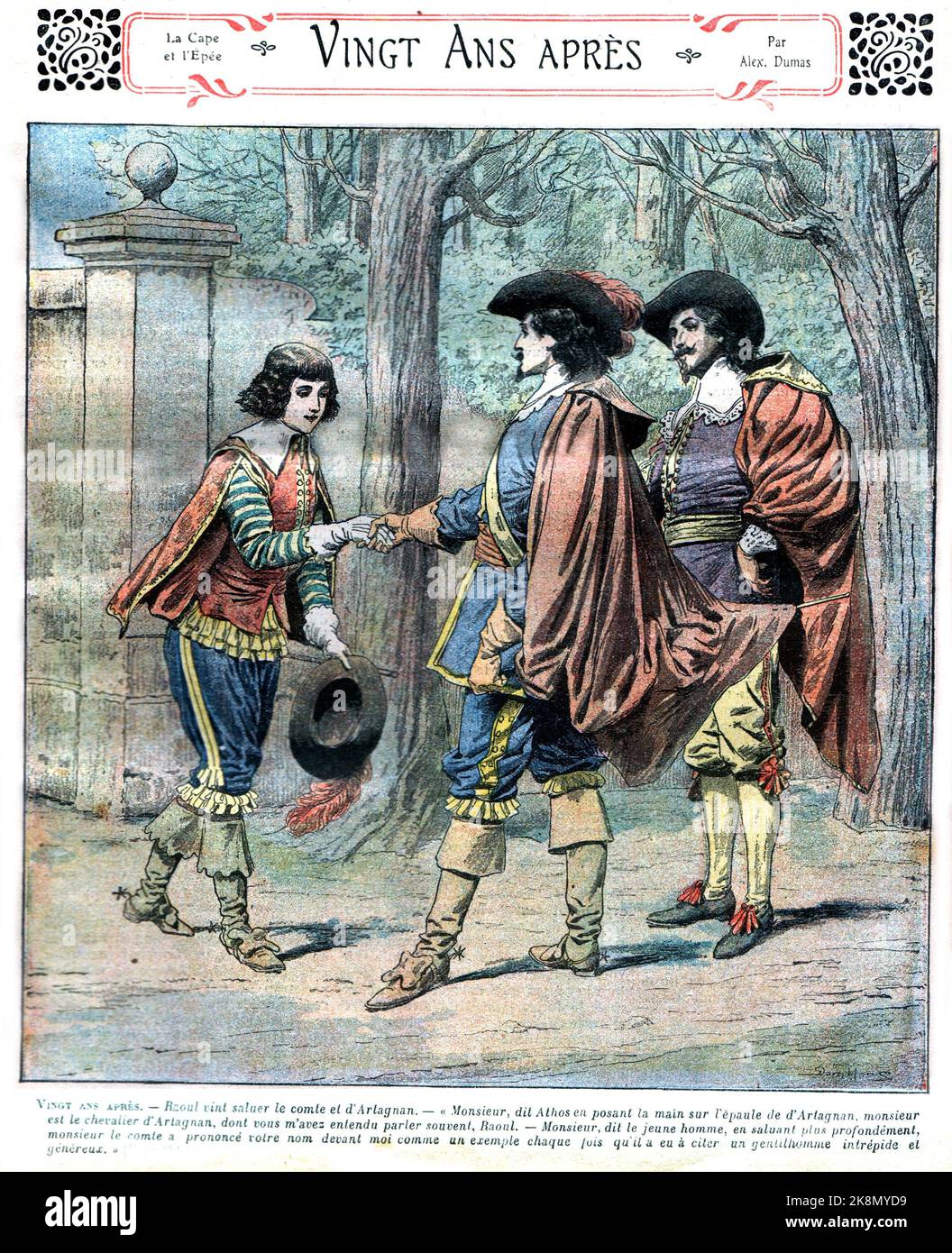 Twenty Years After' (French: Vingt ans après), sequel to The Three ...