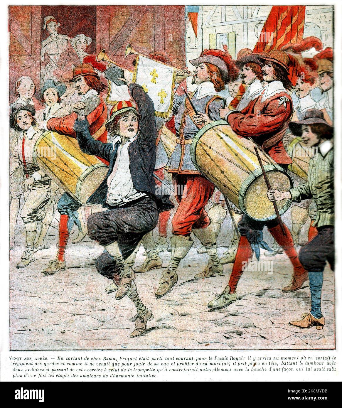 Twenty Years After' (French: Vingt ans après), sequel to The Three ...