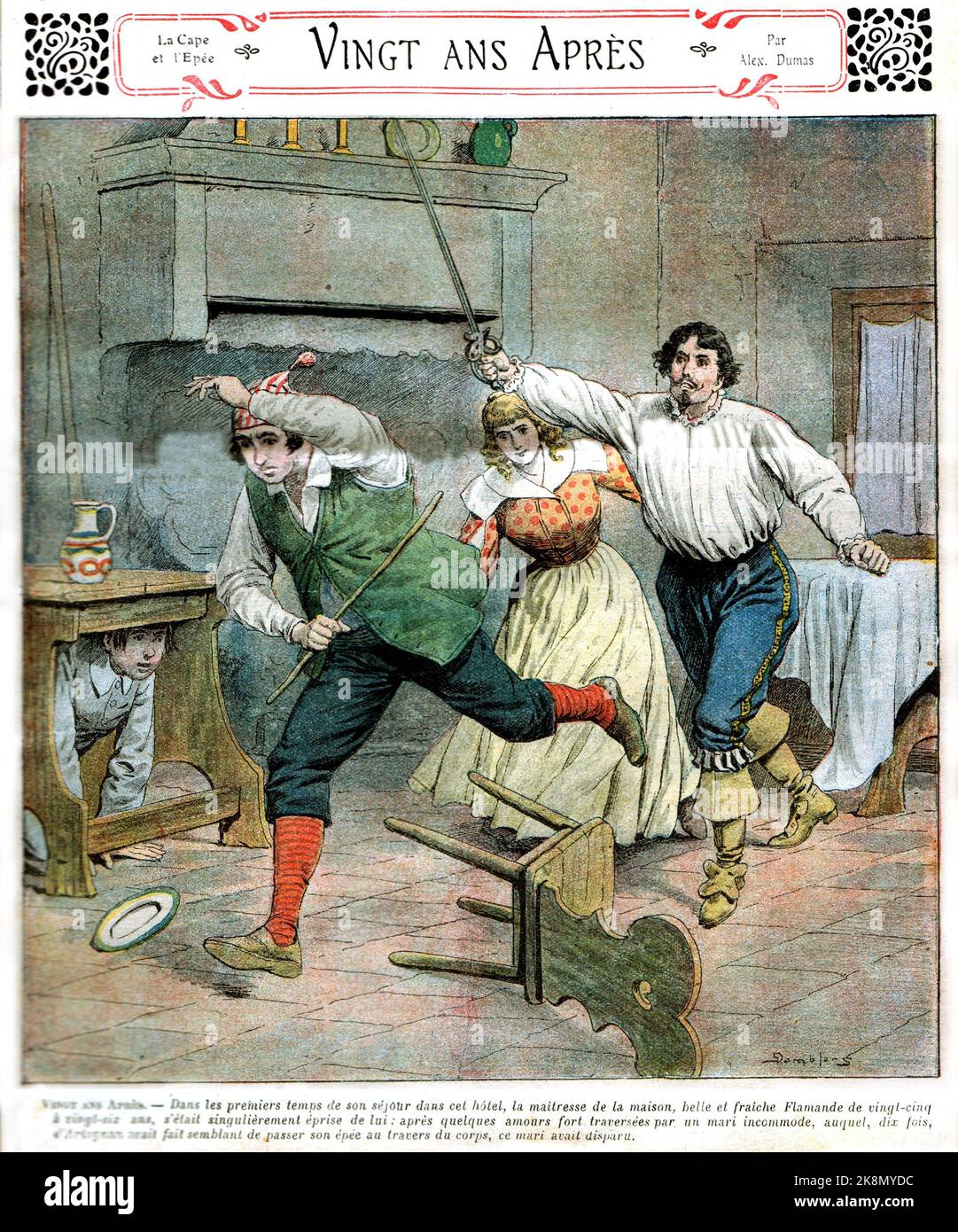 Twenty Years After' (French: Vingt ans après), sequel to The Three ...