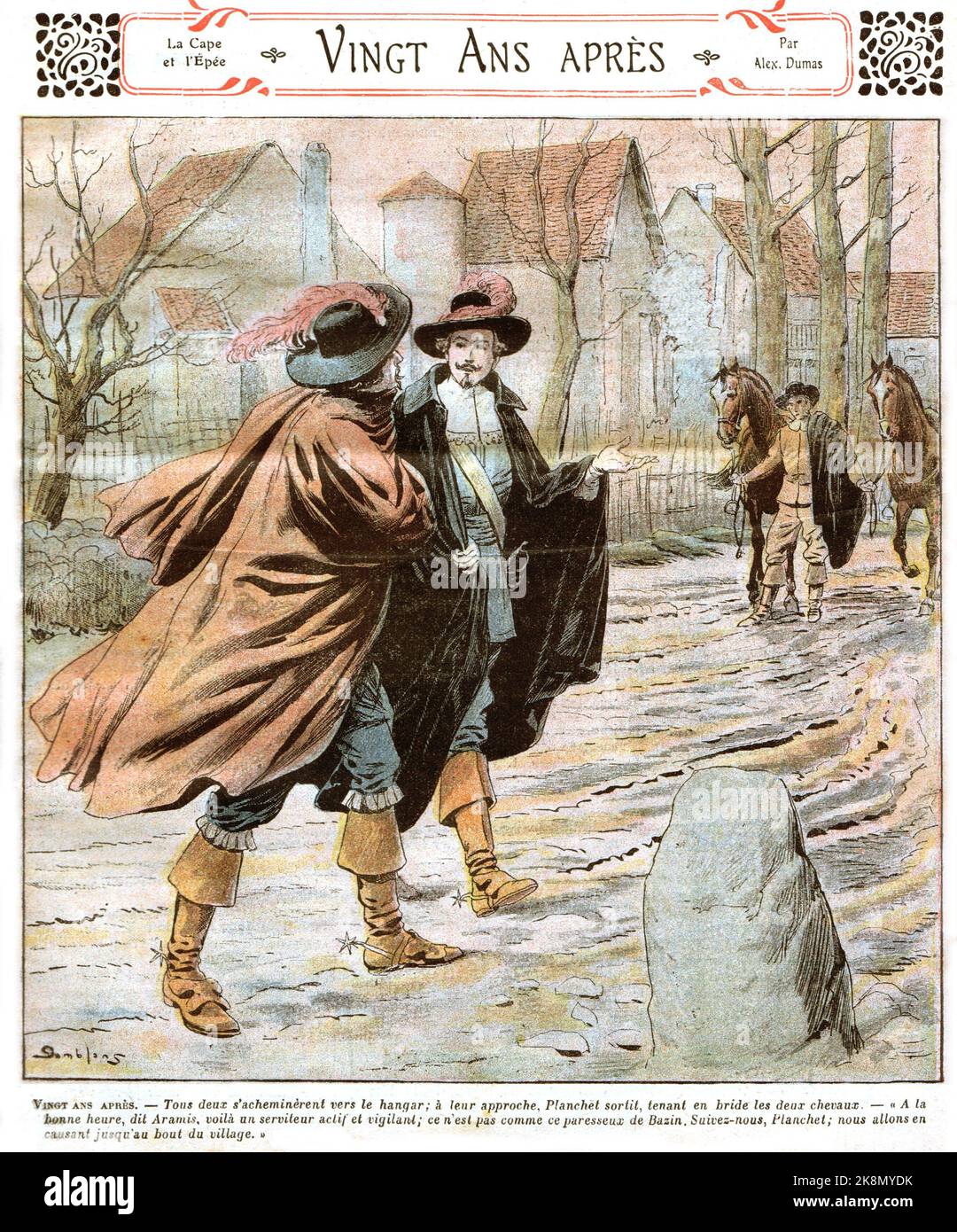 Twenty Years After' (French: Vingt ans après), sequel to The Three ...