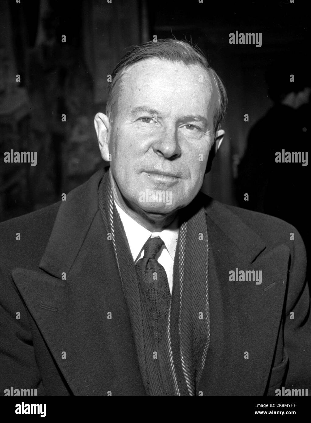 Nobel peace prize 1957 to lester bowles pearson hi-res stock ...