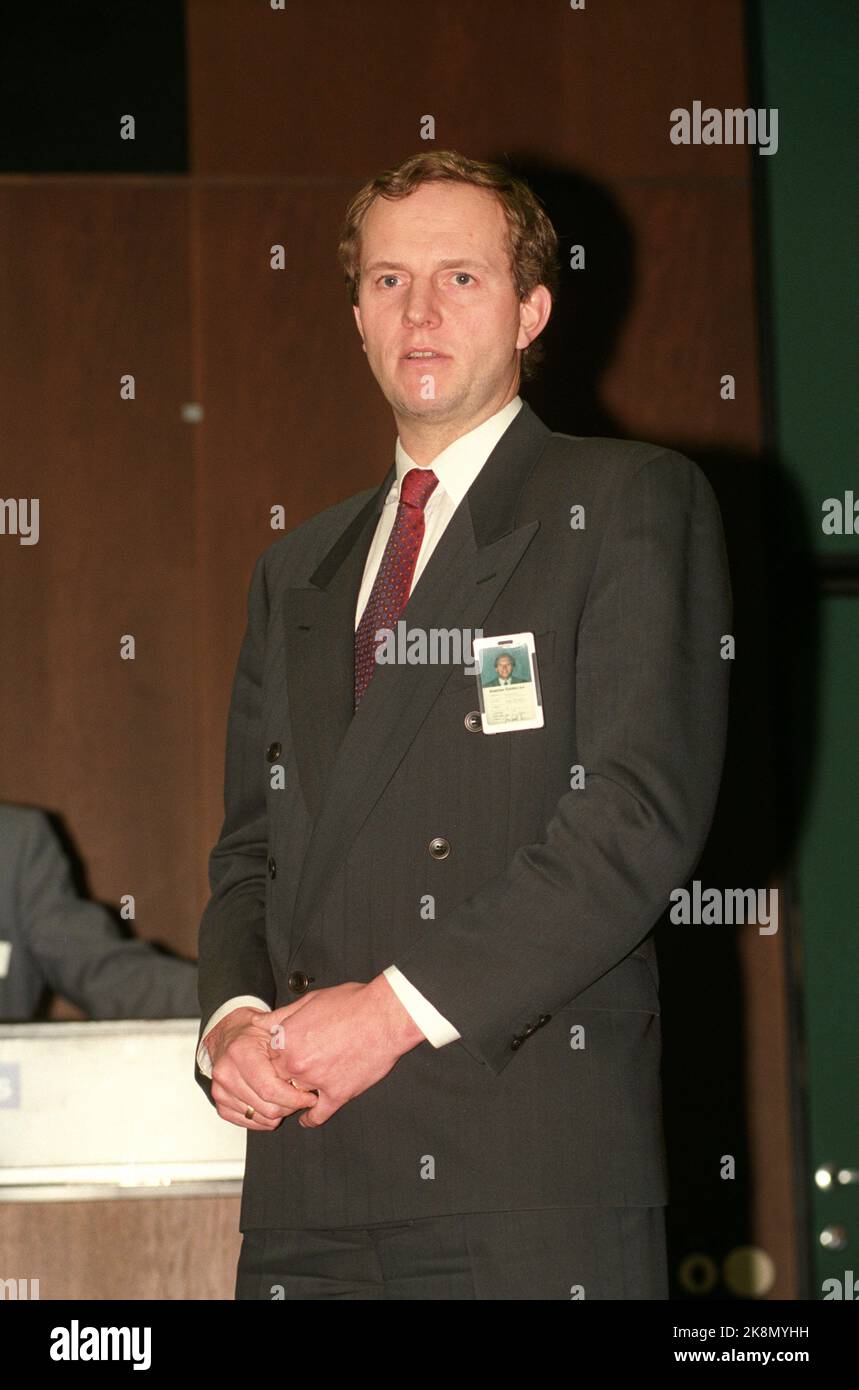 Oslo january 1993 jon sivert nielsen hi-res stock photography and ...