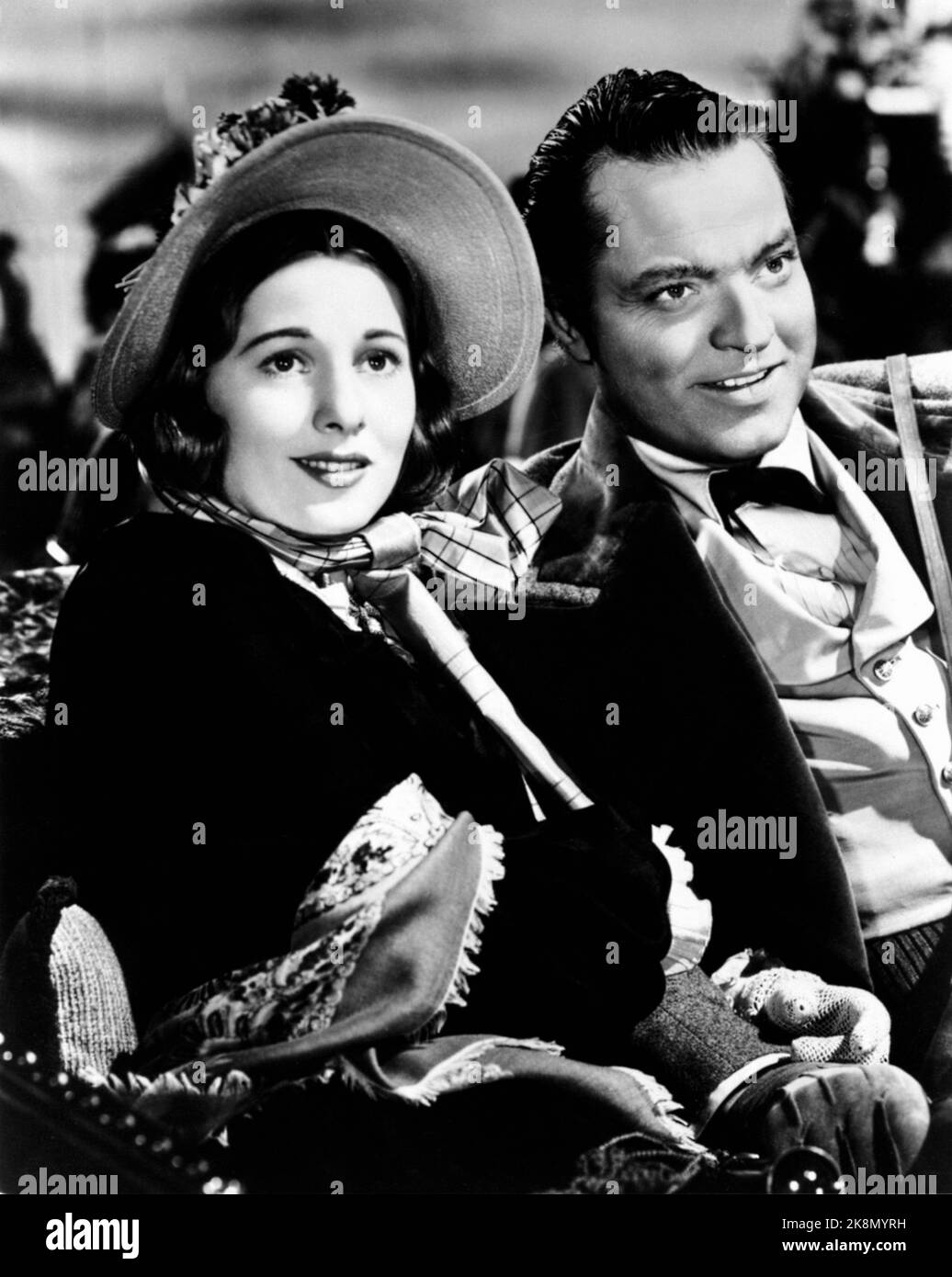 Joan Fontaine, Orson Welles Jane Eyre Director: Robert Stevenson USA ...