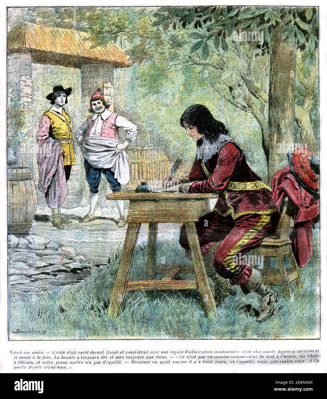 Twenty Years After' (French: Vingt ans après), sequel to The Three ...