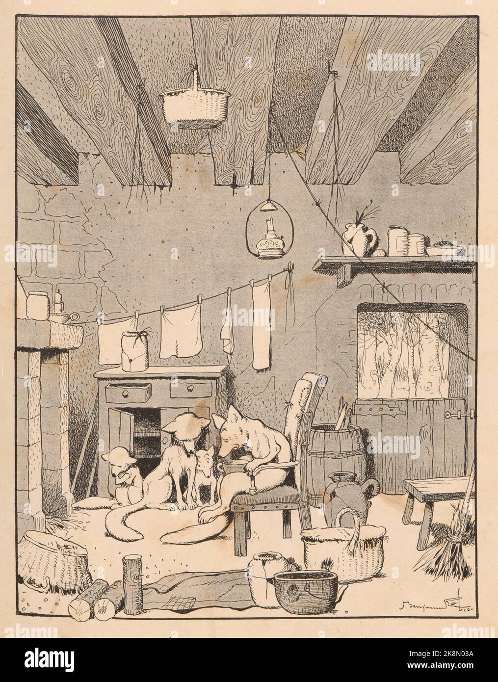 'Hermeline and her children were wasting away, and Reynard the Fox no ...