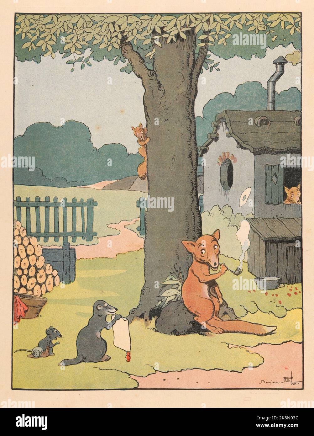 'It was decided that Grimbard the badger would carry his summons to ...