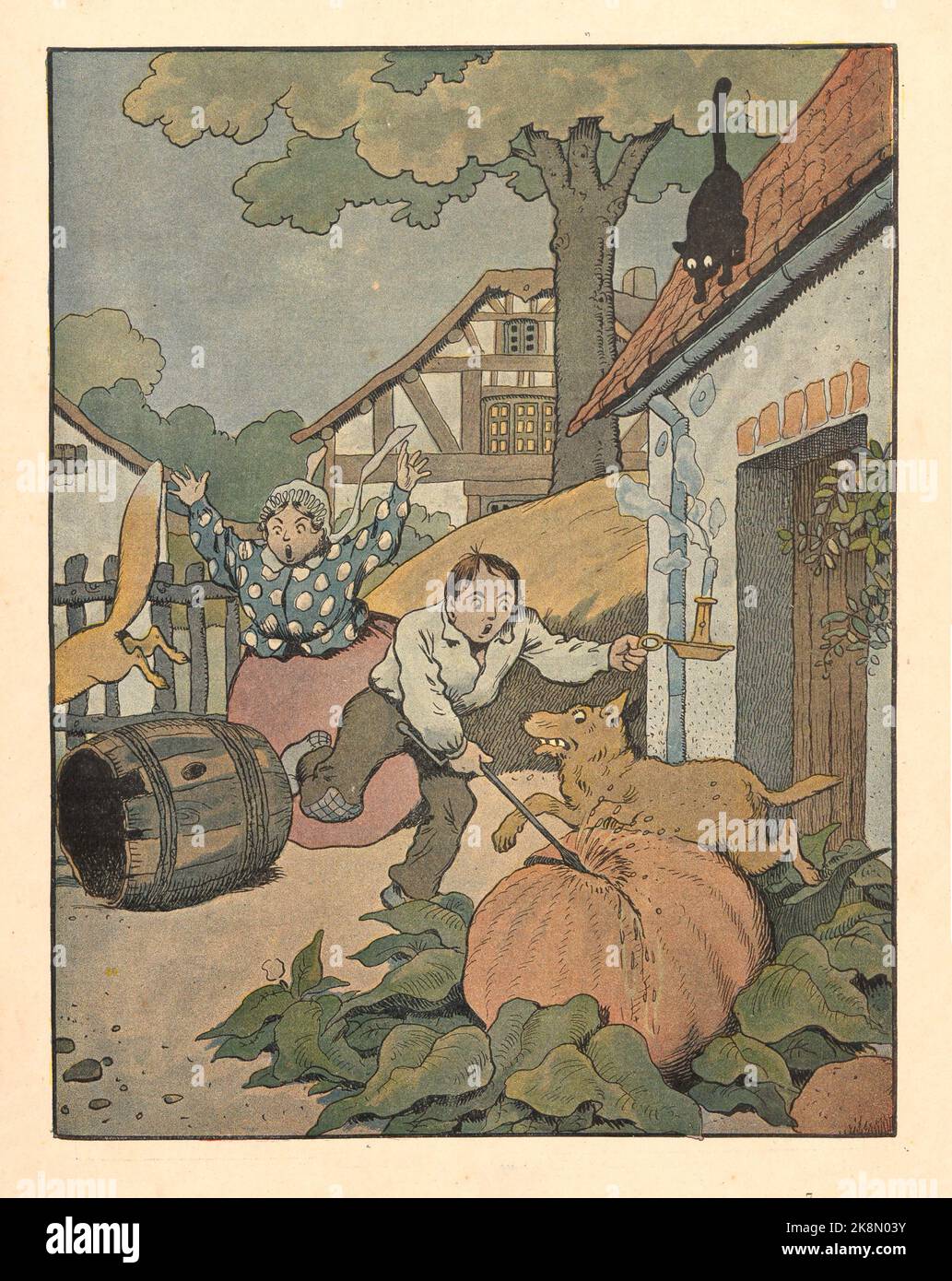 'It's a ripe pumpkin that takes the hit!' Illustration by Benjamin ...