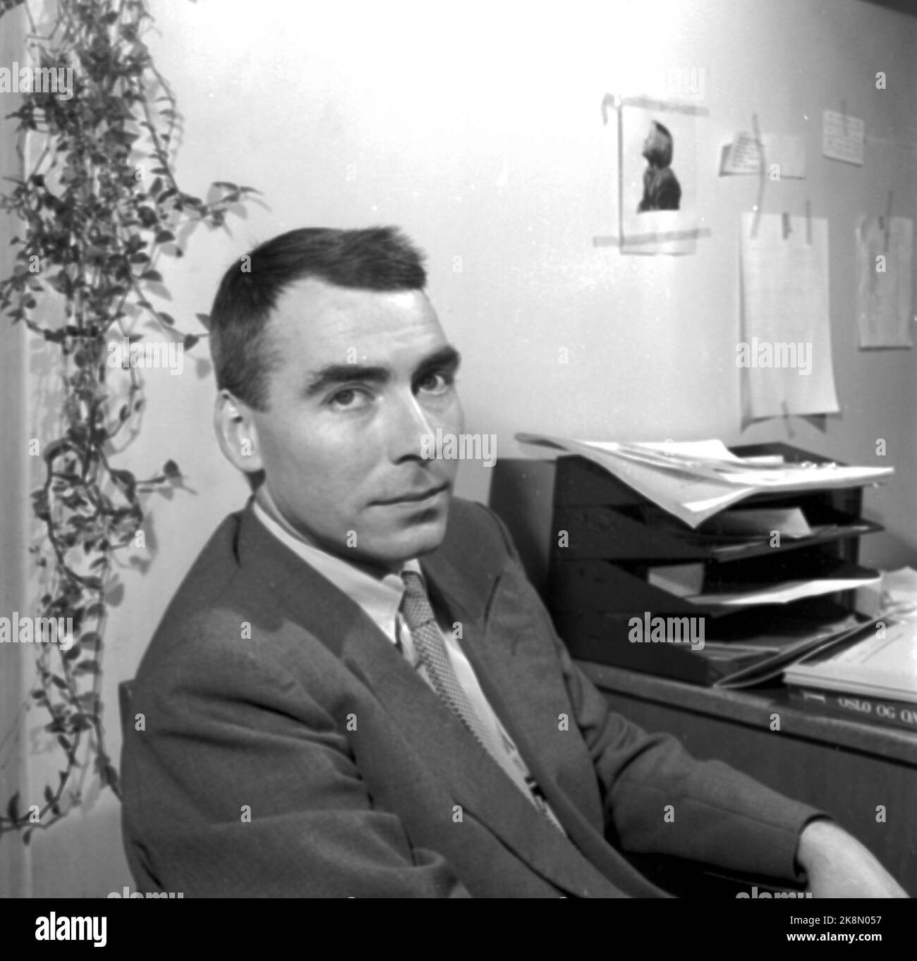 Oslo 1958 the lyricist paal brekke photo hi-res stock photography and ...