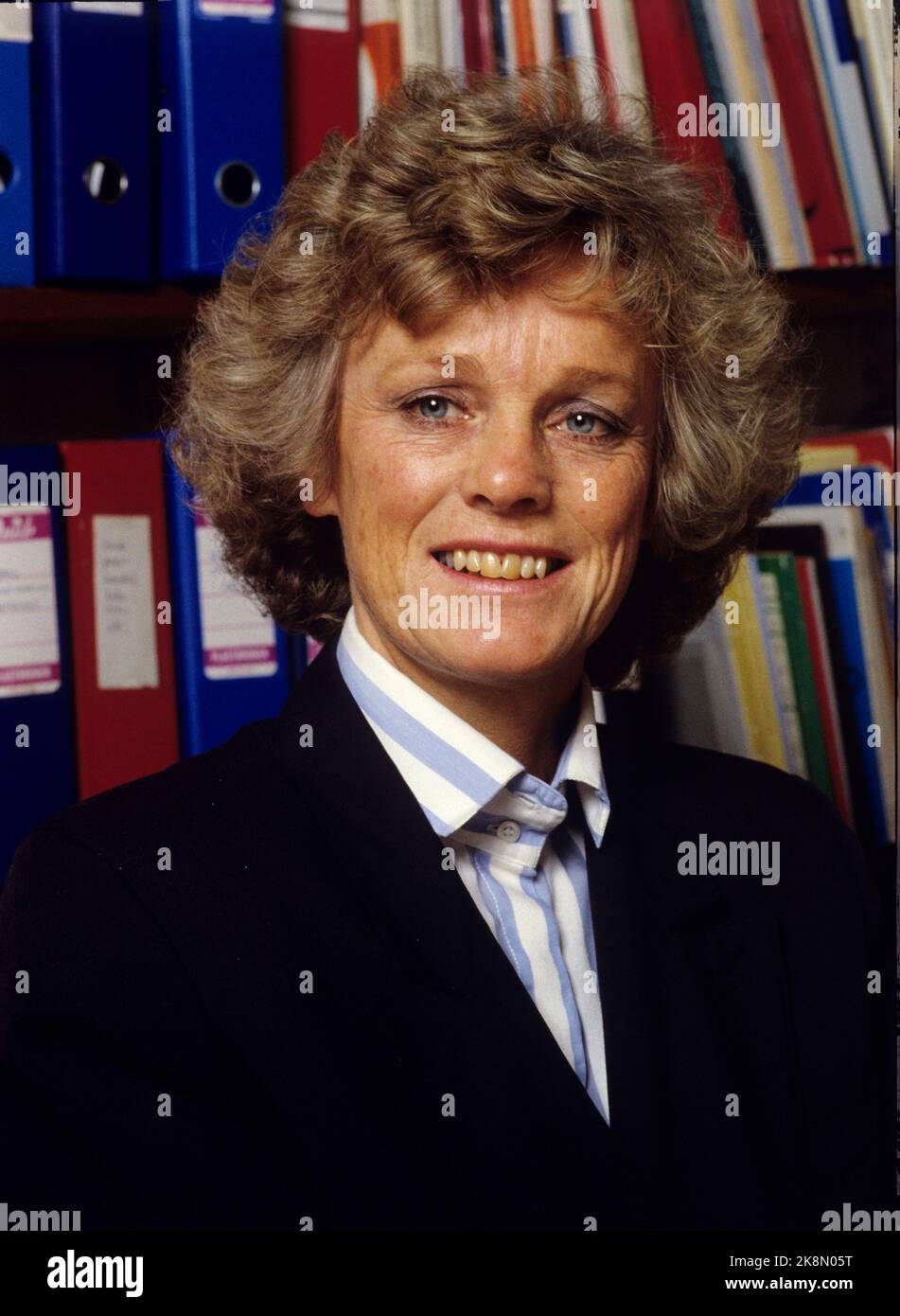 Oslo 19890118 lawyer and professor lucy smith photo hi-res stock ...