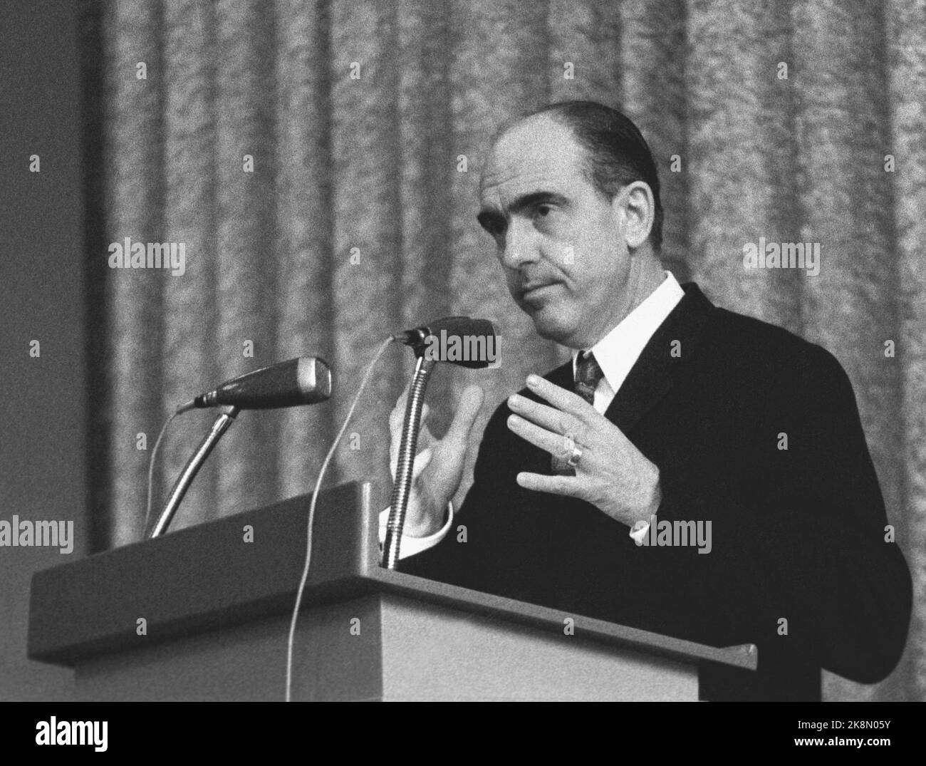 Oslo 19680309 andreas papandreou hi-res stock photography and images ...