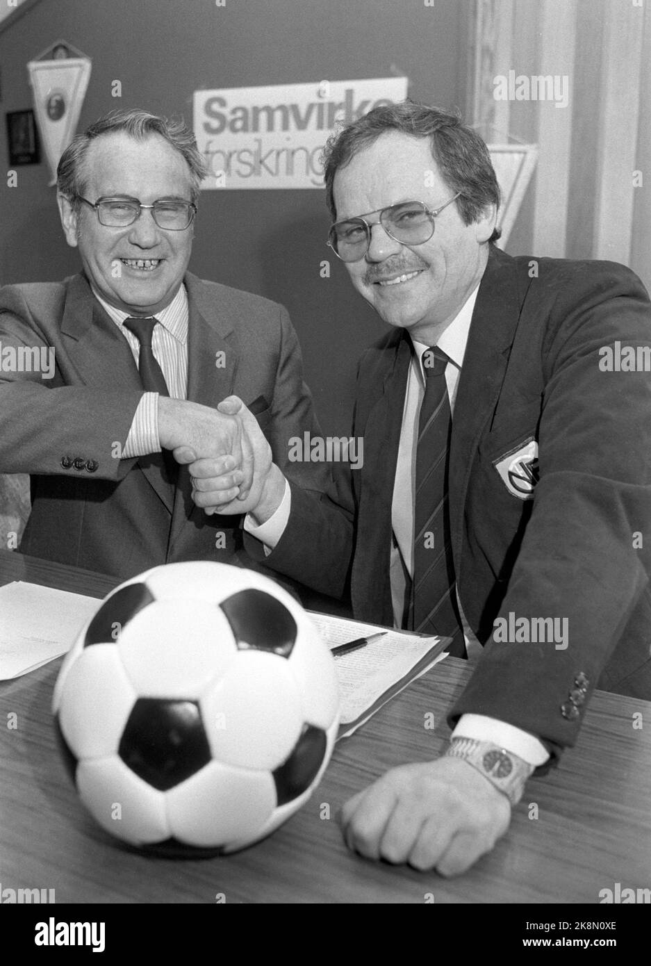 Oslo 1985-03: Sponsor agreement. Agreement. Largest sponsorship ...