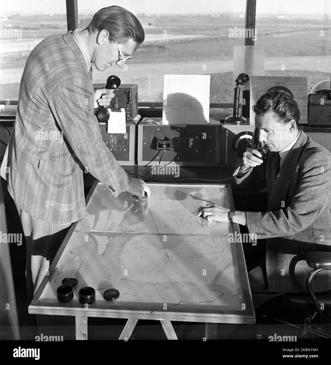 Sola 1949: Sola Airport is expanded. Total construction costs about NOK ...