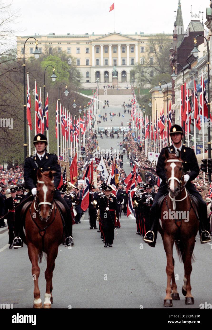 Oslo 199508. The liberation anniversary, - 50 years since the liberation after World War II May ...